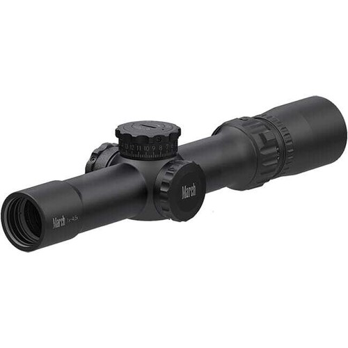 March Compact Tactical 1-4.5x24 MTR-D3 Reticle 1/4MOA Riflescope D4 ...
