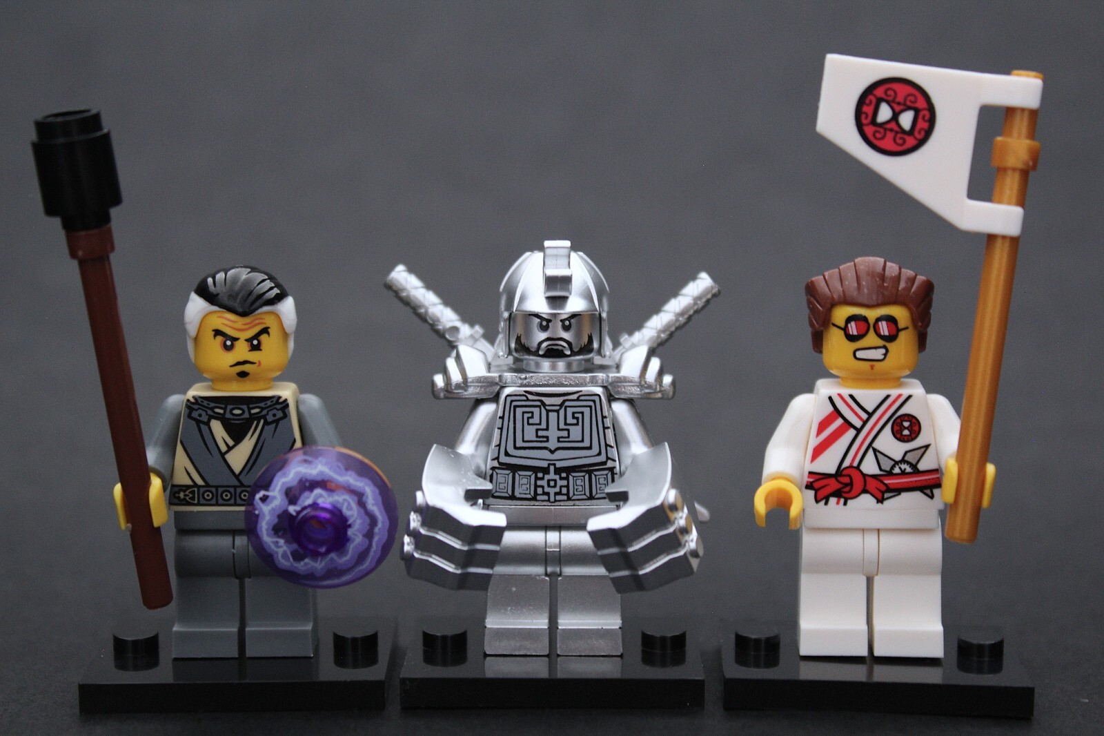 Custom Ninjago Minifigures Neuro, Karlof, Griffin Turner | eBay