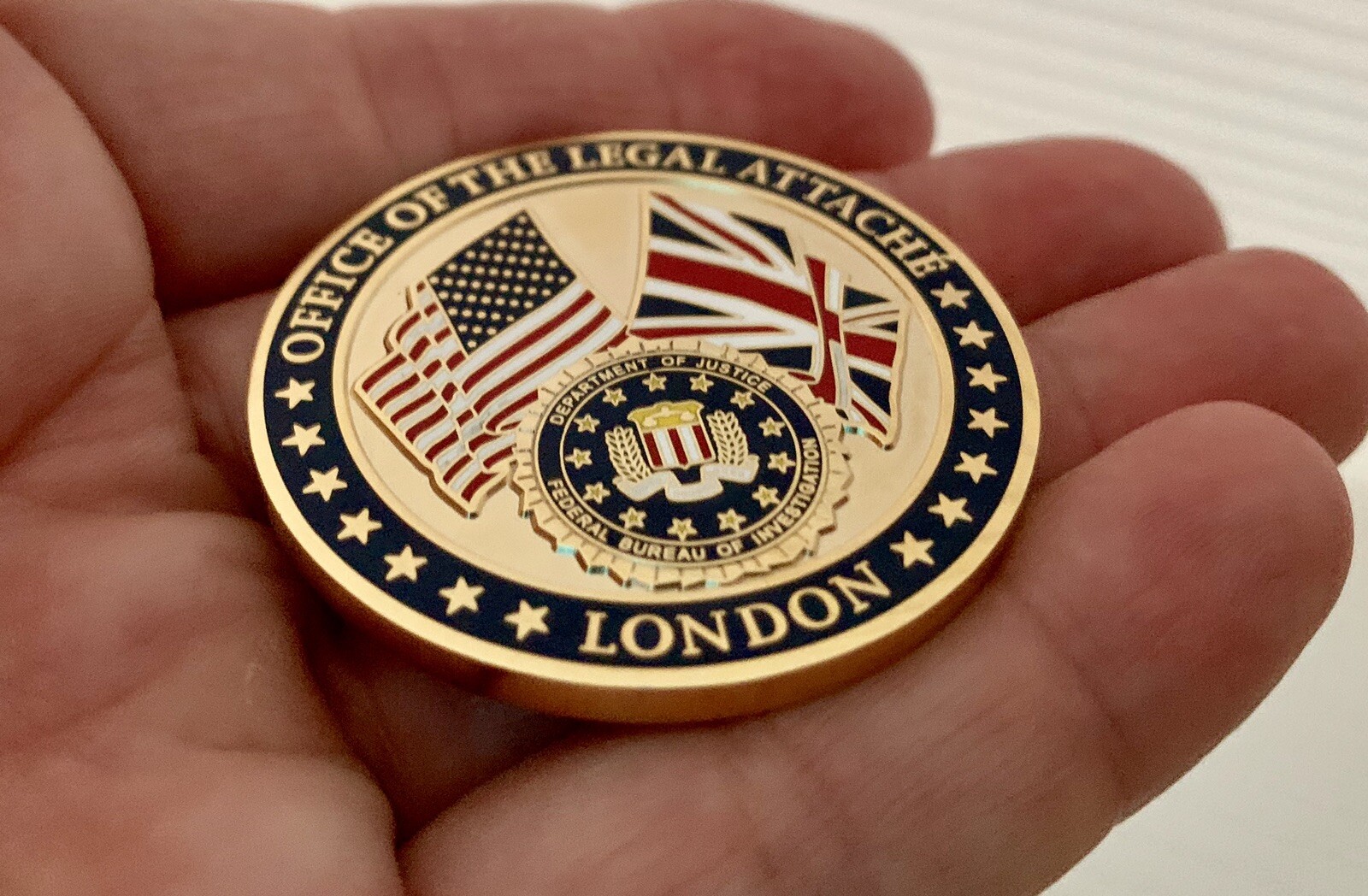 DOJ FBI Federal Bureau Investigation Legat London Legal Attaché ...