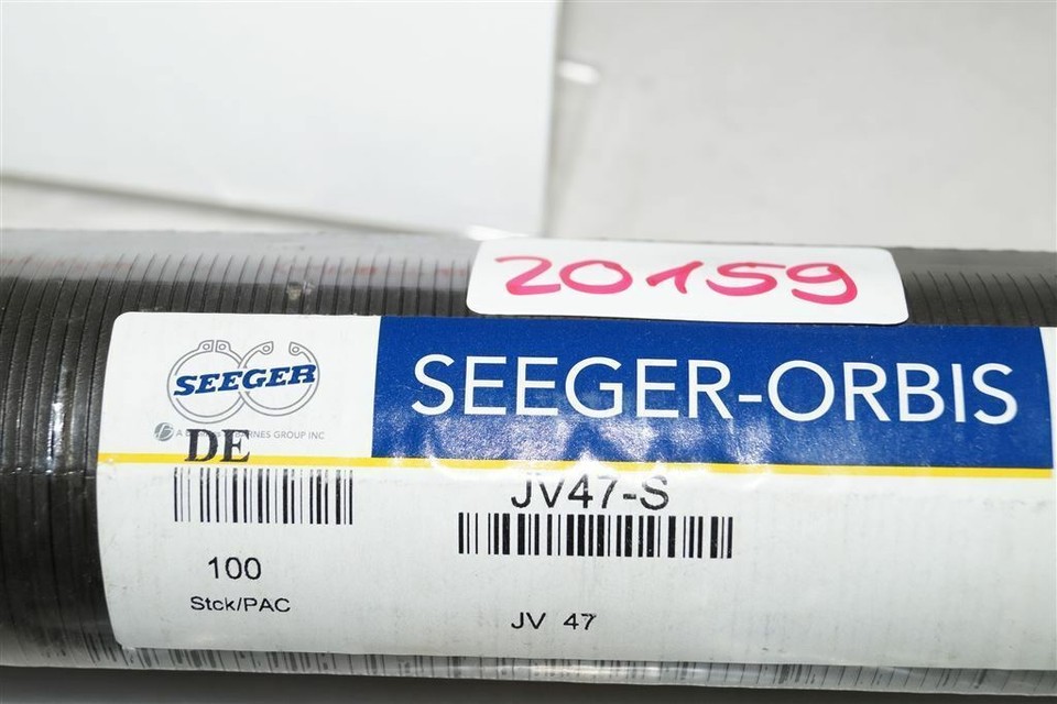 100 X Seeger-Orbis JV47-S Snap Ring Retaining Ring | eBay
