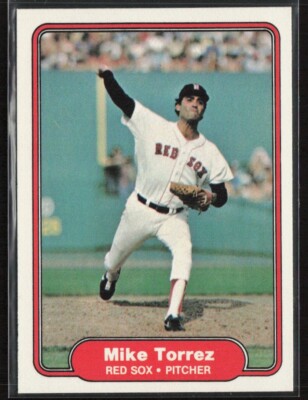 1982 Fleer #310 Mike Torrez Boston Red Sox | eBay