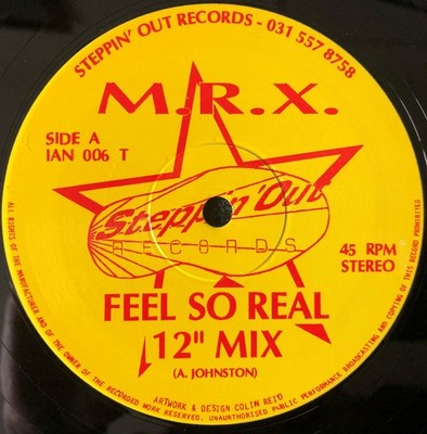 M.R.X. - Feel So Real, 12", (Vinyl) | eBay