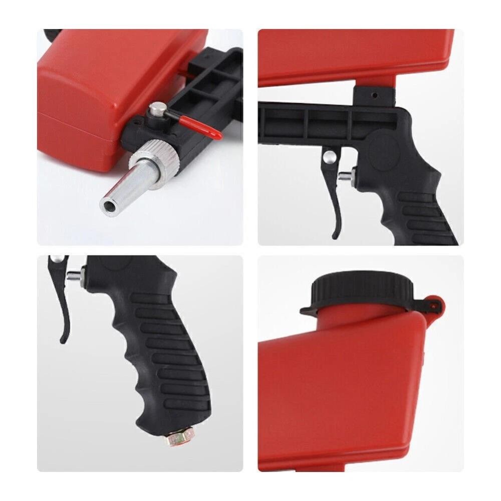 2X 1/4 in Portable Handheld Air Compressor Speed Sand Gun Blaster Sand Blasting | eBay