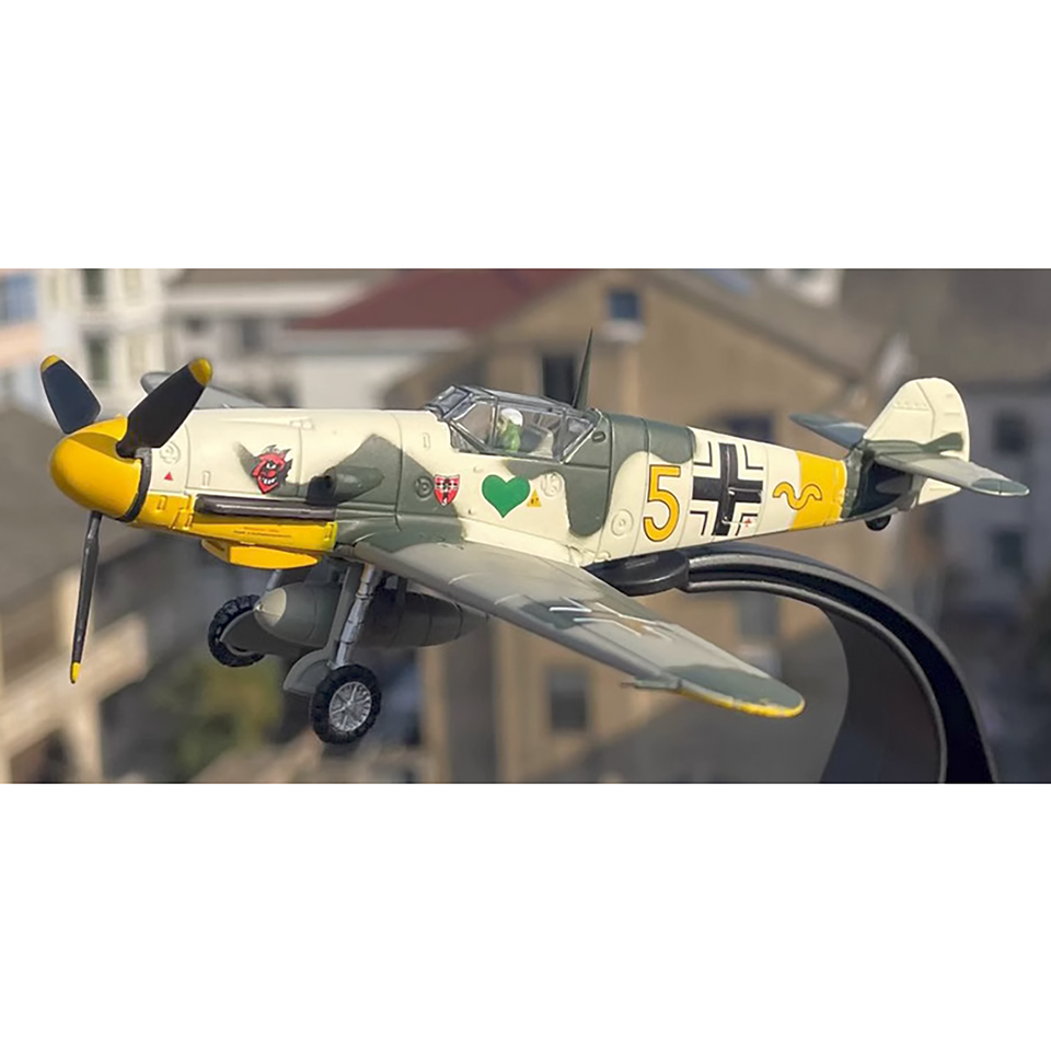 1/72 German BF 109F-4 Fighter Alloy Aircraft Model Souvenir Static ...