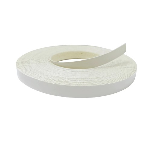 Preglue White Edge Banding 1/2''×50ft Not PVC Melamine,Iron On Wood ...