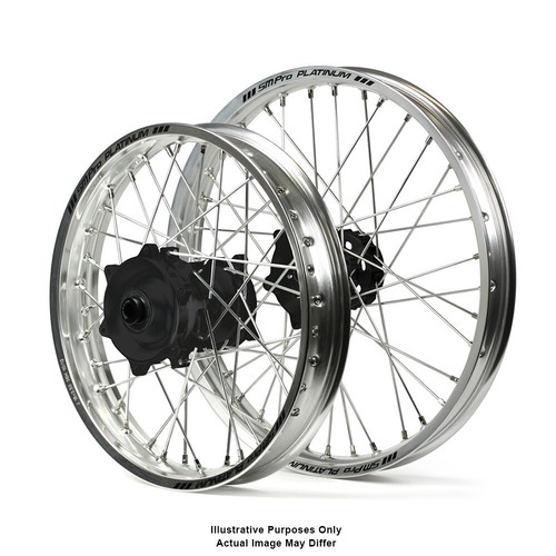 Fits Suzuki DR650 1996 - 2021 Cush Drive Wheel Set SM Pro Silver Rims ...