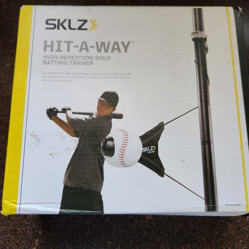 SKLZ Hit-A-Way Baseball Swing Trainer High Rep Solo Trainer Batting ...