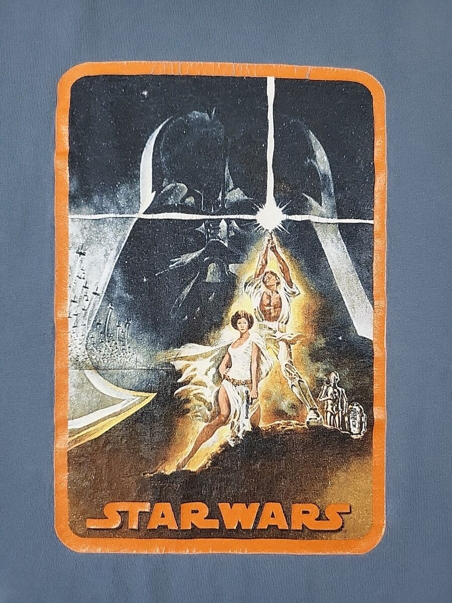 Vintage 90s Star Wars T-Shirt, Size XL, 22.5x29.5, RARE | eBay Vintage 90s Star Wars T-Shirt, Size XL, 22.5x29.5, RARE | eBay