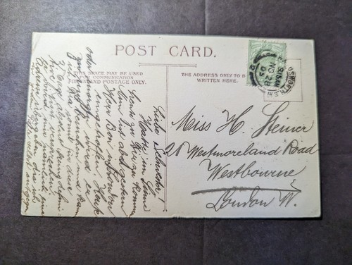 1905 England Postcard Cover to Westbourne London W New London Bridge | eBay