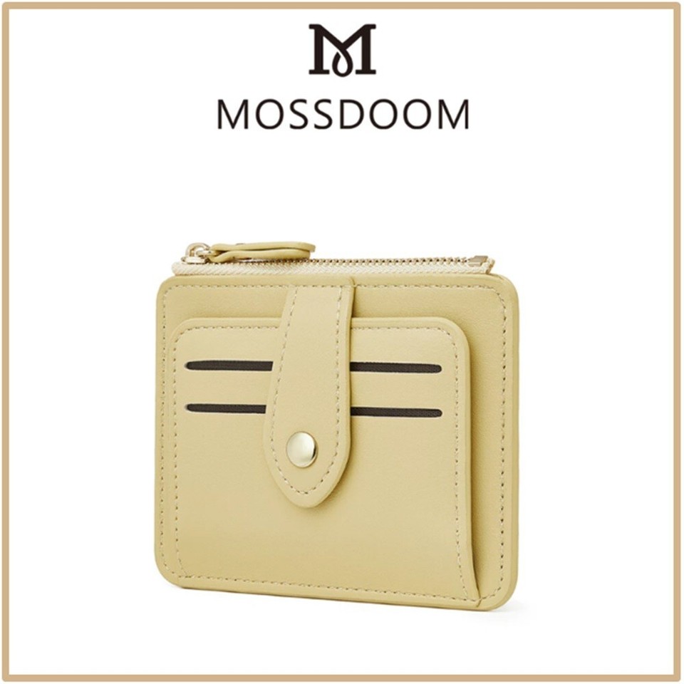 MOSSDOOM Wallet Women Cute PU Leather Short Cash Card Mini Purse Small ...