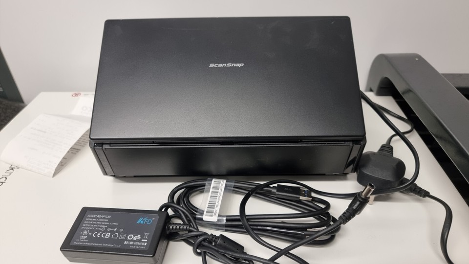 FUJITSU SCANSNAP IX500 HIGH SPEED PASS-THROUGH DUPLEX DOCUMENT WIRELESS ...