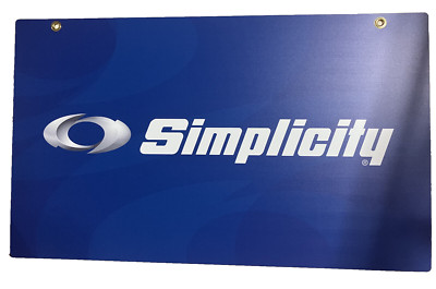 SIMPLICITY POWER PRODUCTS SIGN Double Sided NEW 26" X 15.5" | eBay