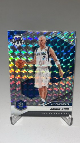 2020-21 Panini Mosaic All-Time Greats Silver Mosaic Jason Kidd #294 HOF ...