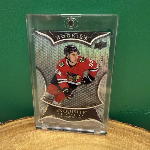 2023 Upper Deck Black Diamond Exquisite Collection Connor Bedard ...