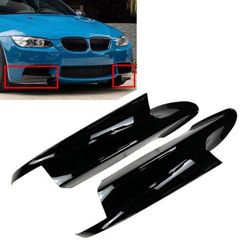 Front Lip Wrap Angle Spoiler For BMW 3 Series E90 E91 E92 E93 2006-2013 ...