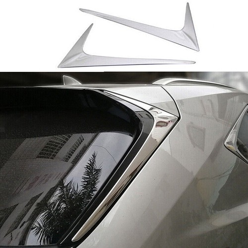 For Lexus NX200t 300h 2015-2021 Silver Rear Window Spoiler Triangle ...