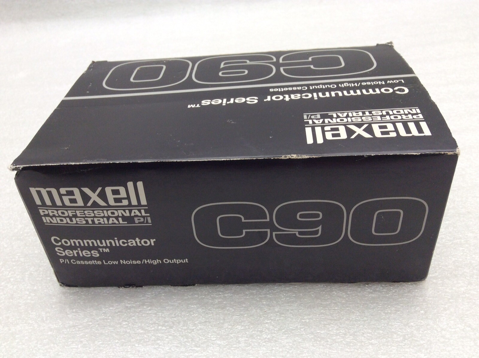 Maxell Communicator Series C90 Audio Cassette Box of 7 Factory Sealed ...