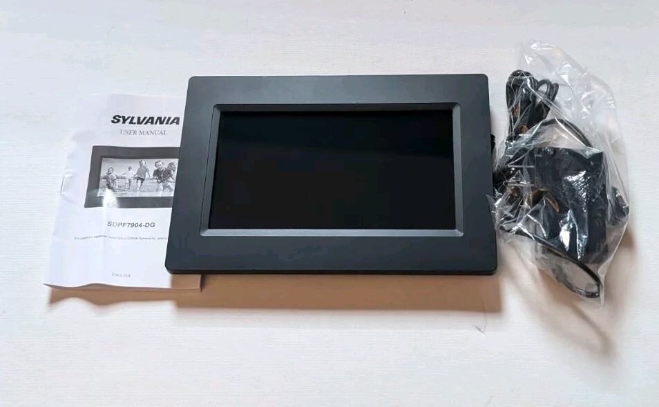 Sylvania 7 inch Digital Picture Frame - Black Wifi, Touchscreen 8GB | eBay