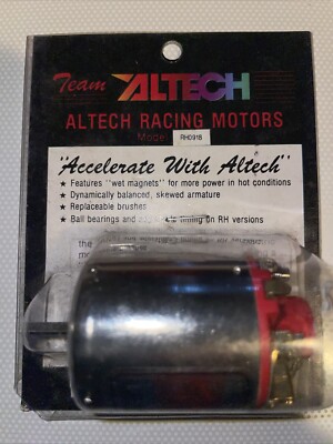Altech Modified Racing Red Turn Vintage Brushed Motor Rc New 30k Rpm RH0918 | eBay