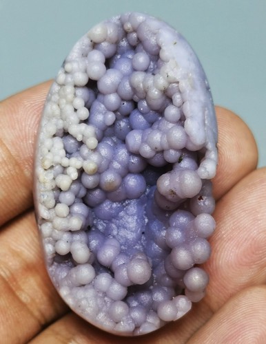 Grape Agate Purple Botryoidal Chalcedony Crystal Polished Raw Reiki Sphere Egg | eBay