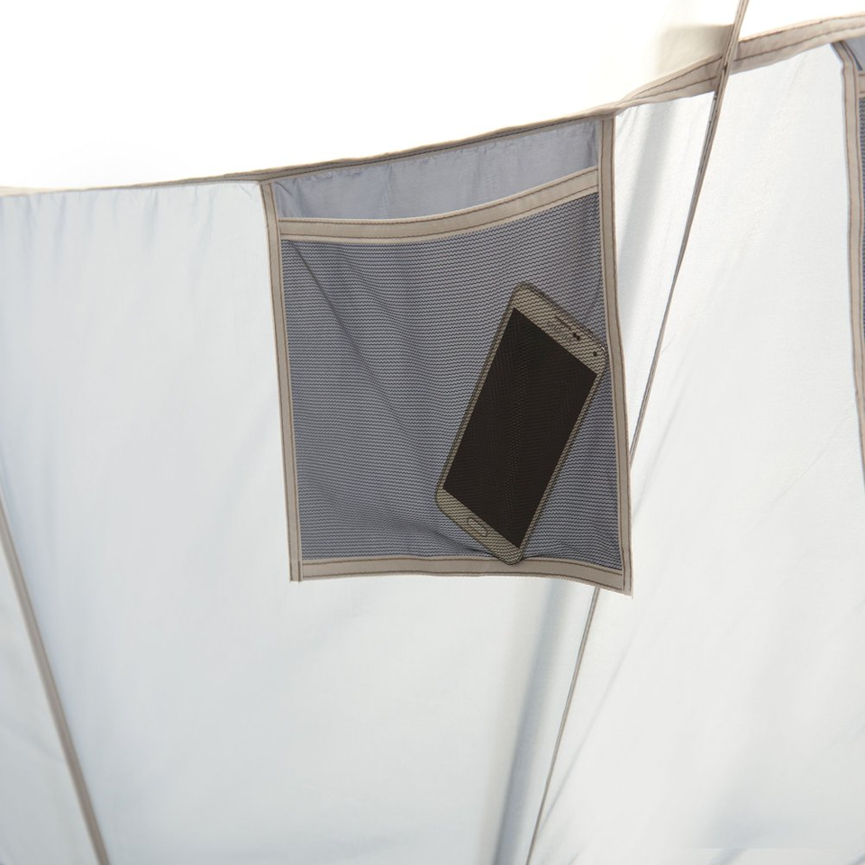 Jumbo 4-Room Cabin Tent 20-Person with Mud Mat Removable Dividers Rooms ...