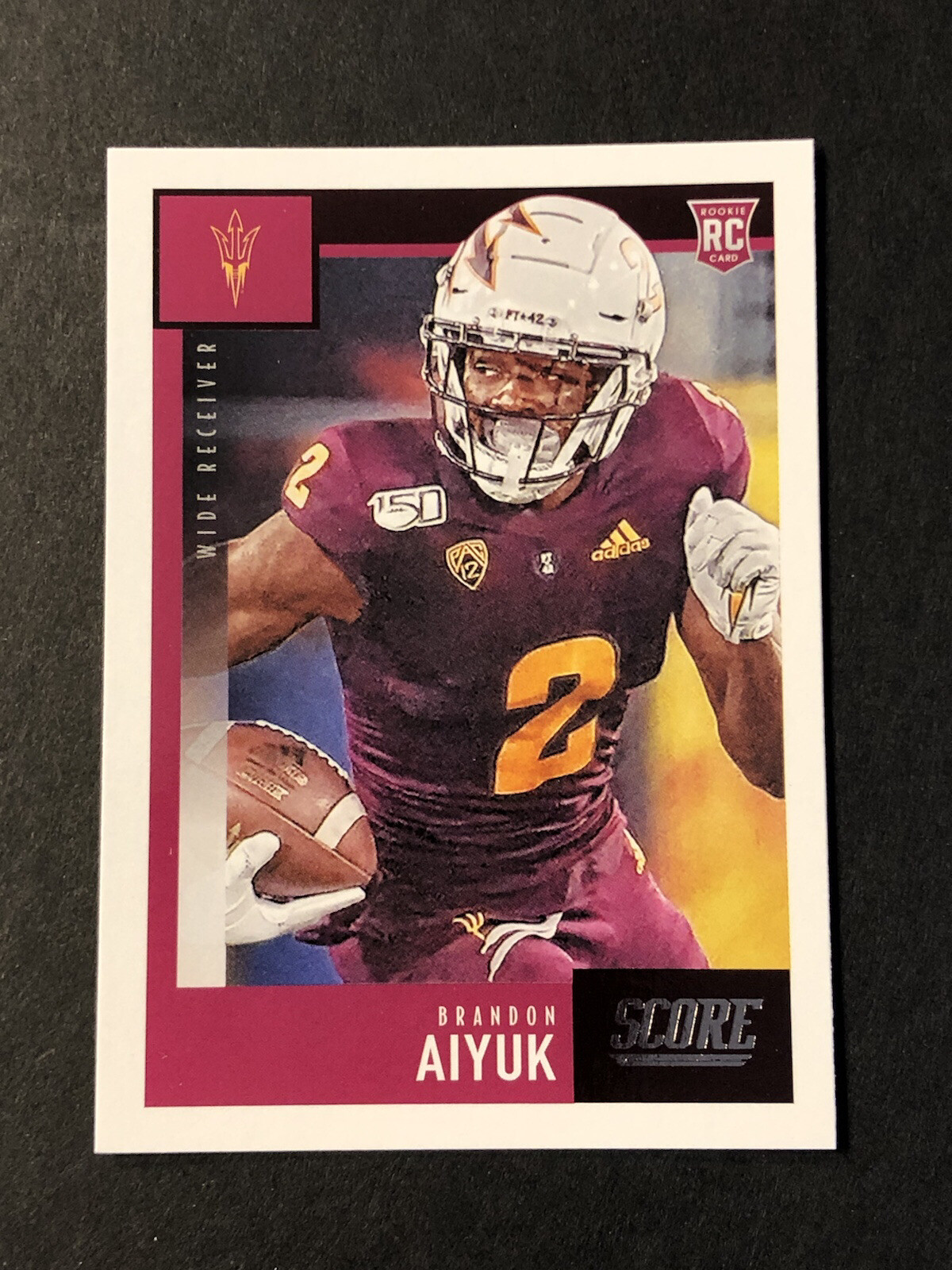 2020 Score BRANDON AIYUK Rookie #414 RC Ayuk Ayiuk San Francisco 49ers ...