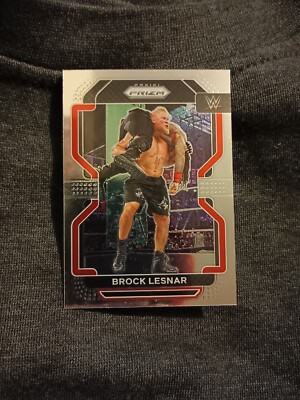 2022 BROCK LESNAR PANINI PRIZM WWE #135 BASE CARD WWF MMA MINNESOTA ...
