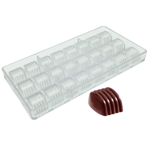 Screw Thread Shaped Candy Mould DIY Polycarbonate Chocolate Mold Jelly ...