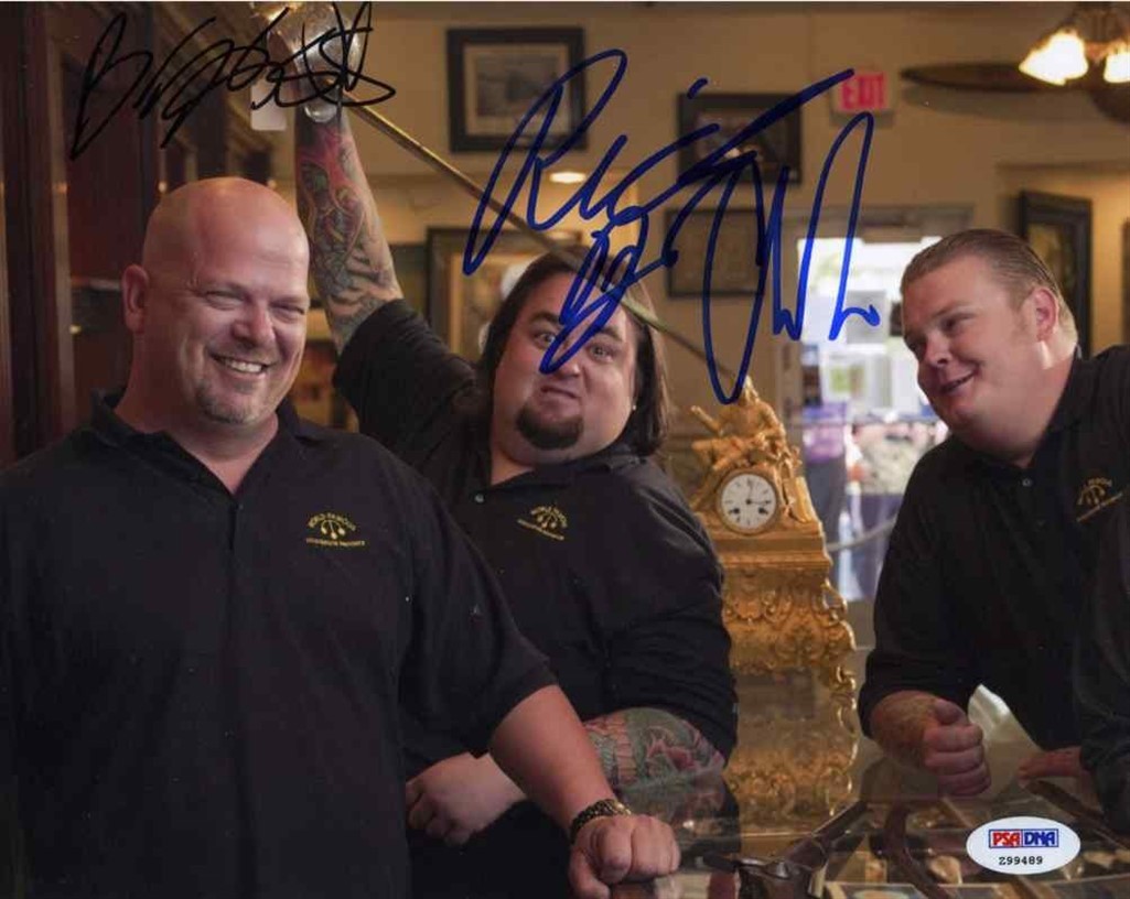Pawn Stars Rick Chumlee Corey Autographed Signed 8x10 Photo PSA/DNA COA ...