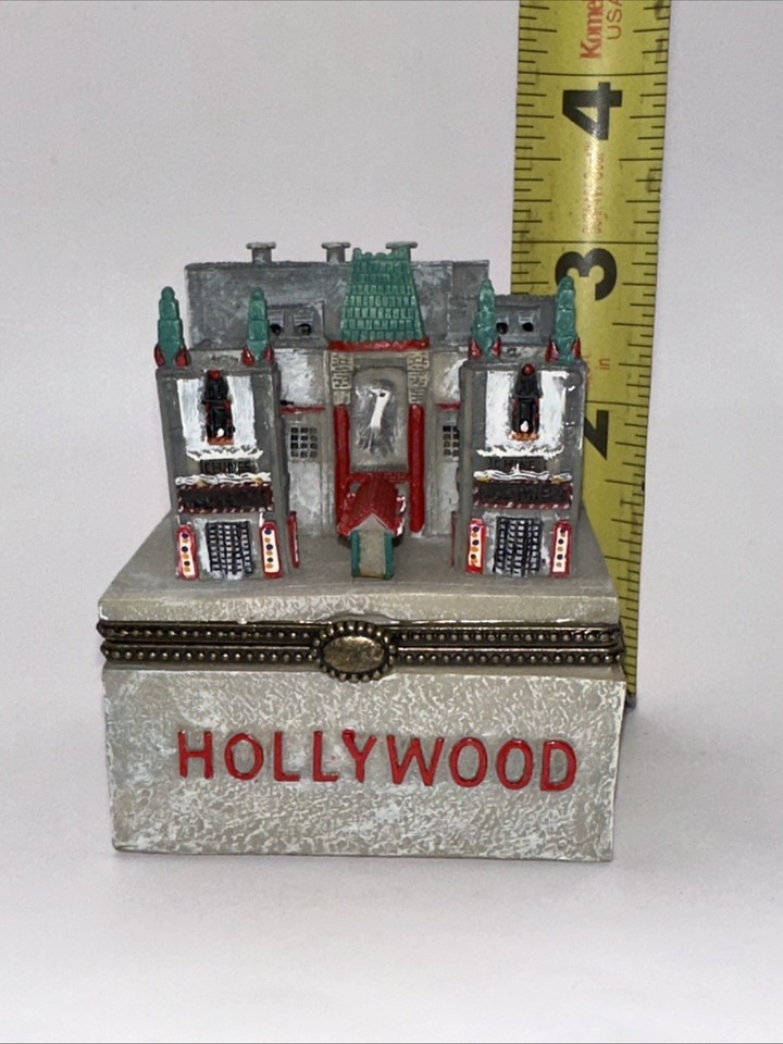 VTG RARE Hollywood Trinket Box W/ Movie Camera Trinket Grauman's ...