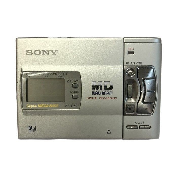 SONY Portable MD Recorder Silver Recording Playback Compatible MD ...