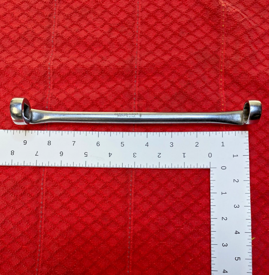 🇺🇸 Snap On Tools Head Bolt Obstruction Torque Adapter LONG Crowfoot Box ...