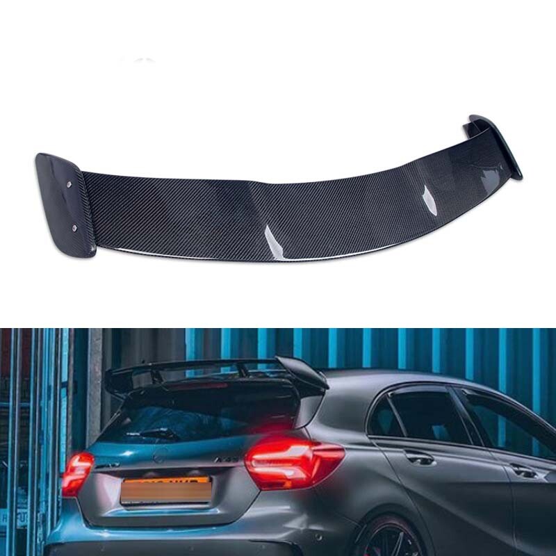 Real Carbon Fiber Rear Trunk Spoiler Wing Fit For W176 W177 A Class ...