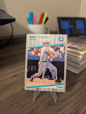 1989 Fleer Dale Murphy Atlanta Braves #596 (NM or better) | eBay