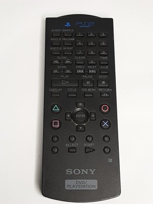 Sony PlayStation 2 DVD Remote Control SCPH-10150 No Receiver Dongle ...