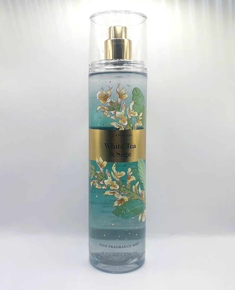 BATH AND BODY WORKS WHITE TEA & SAGE BODY MIST 8 FL OZ | eBay