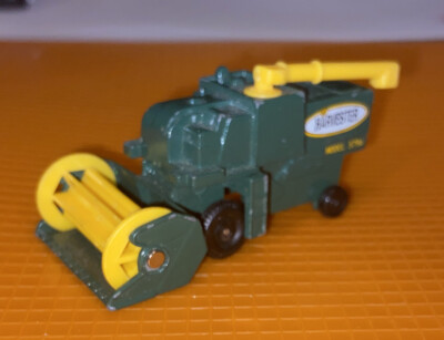 Vintage 1977 Matchbox Combine Harvester Green Rare Original Old Car ...