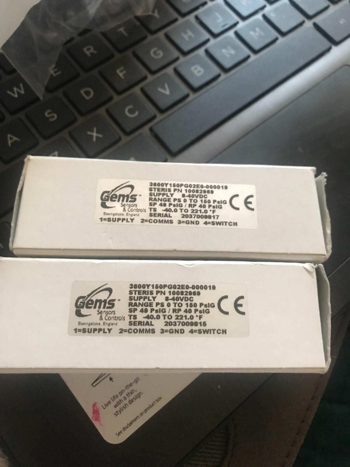 steris pressure switch 40psi | eBay