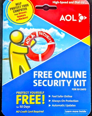 Vintage America Online Collectible Disc, AOL Promo CD - LIFEBUOY | eBay