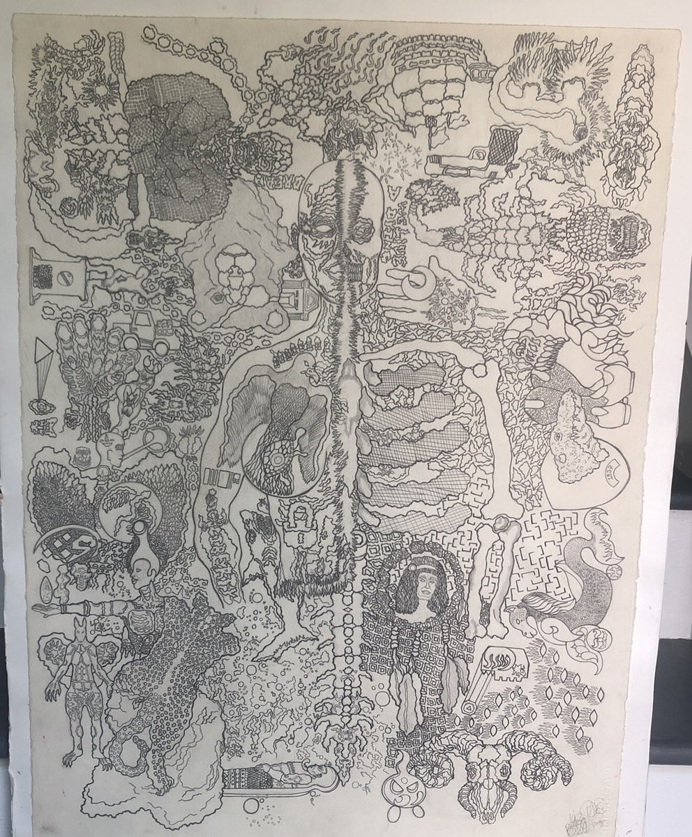 Psychedelic Pencil Drawings