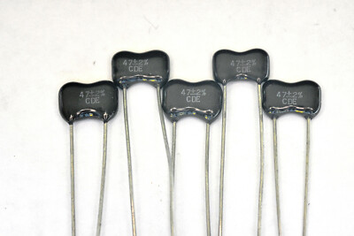 47pF Mica Capacitor 47pF / 500V, 2%, (x10 pieces.) | eBay