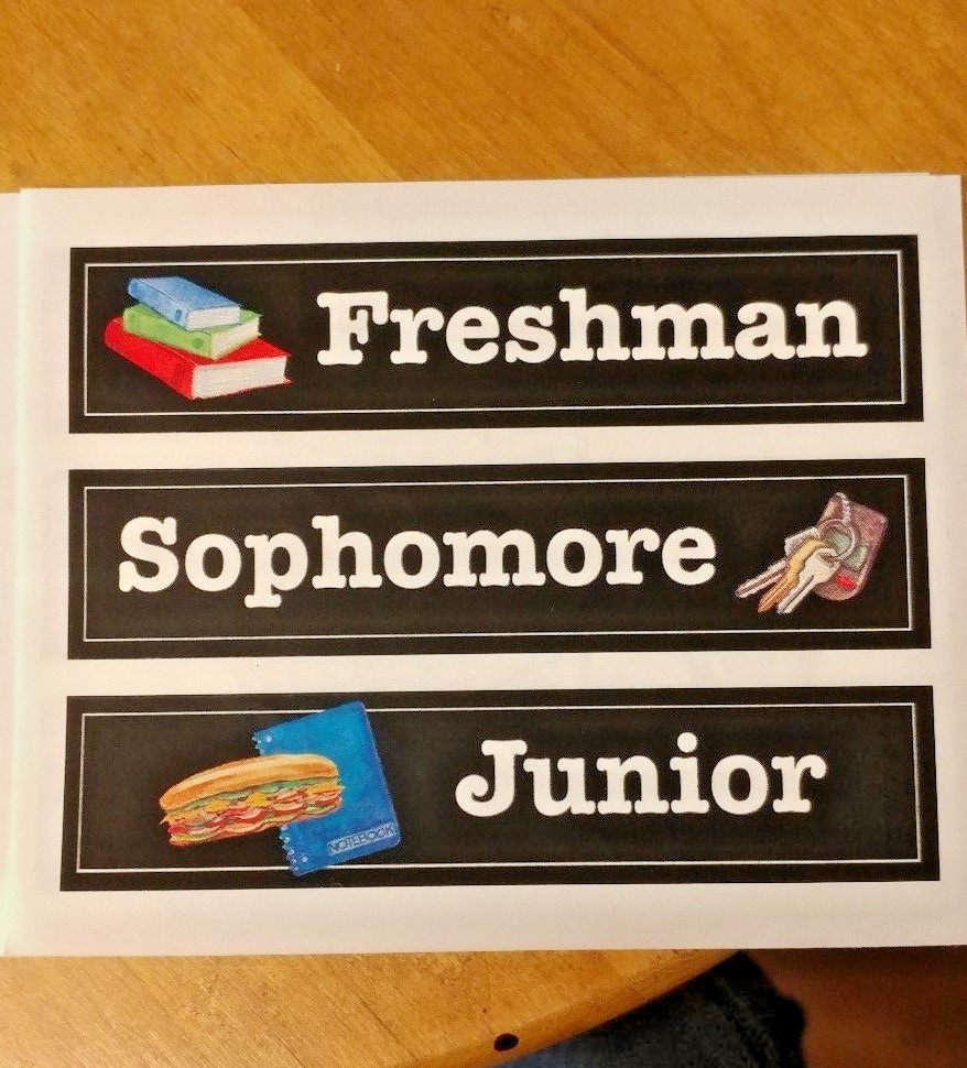 Creative Memories Title Stickers School Christian Faith Love Joy Party ...