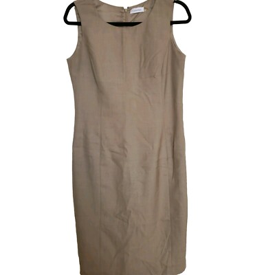 Calvin Klein: Pencil Shift Dress | Sz 6 | Sleevless | eBay
