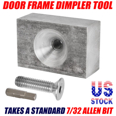 Door Frame Dimpler Tool To Dimple Hollow Metal Door Frames w/ 7/32 ...