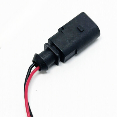 1J0973802 2-Pin Pigtail Plug Wiring Contact Housing Connector For VAG ...
