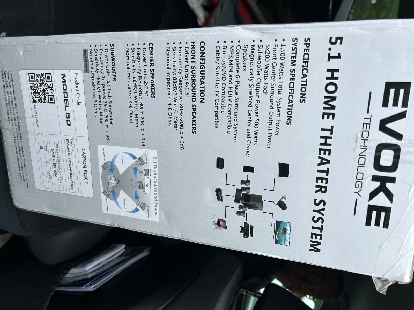 Evoke Technology Model 50 Smart 5.1 Home Theater System (BRAND NEW) | eBay