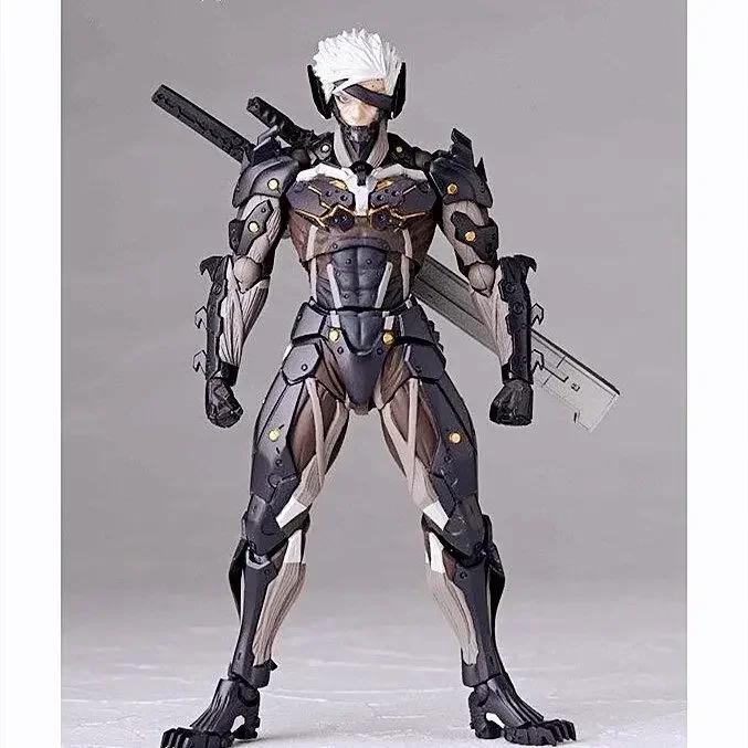 Kaiyodo Revoltech Metal Gear Rising: Revengeance Action Figure Raiden ...