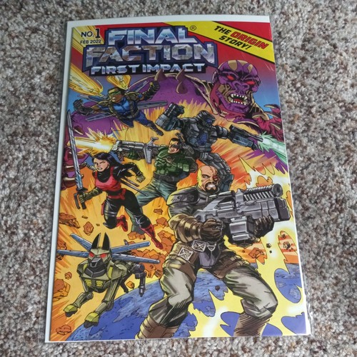New Sealed Final Faction First Impact Comic Book No. 1 Feb 2022 1st ...
