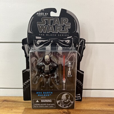 Darth Malgus Sith Lord STAR WARS Black Series 3.75" Figure NIP #04 ...