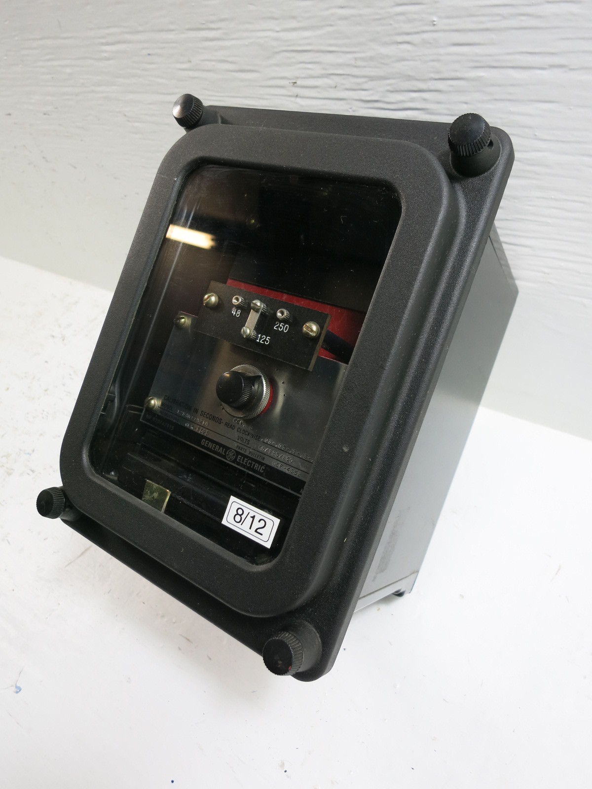 General Electric 12SAM11A21A Calibration in Seconds Relay GE Type SAM ...